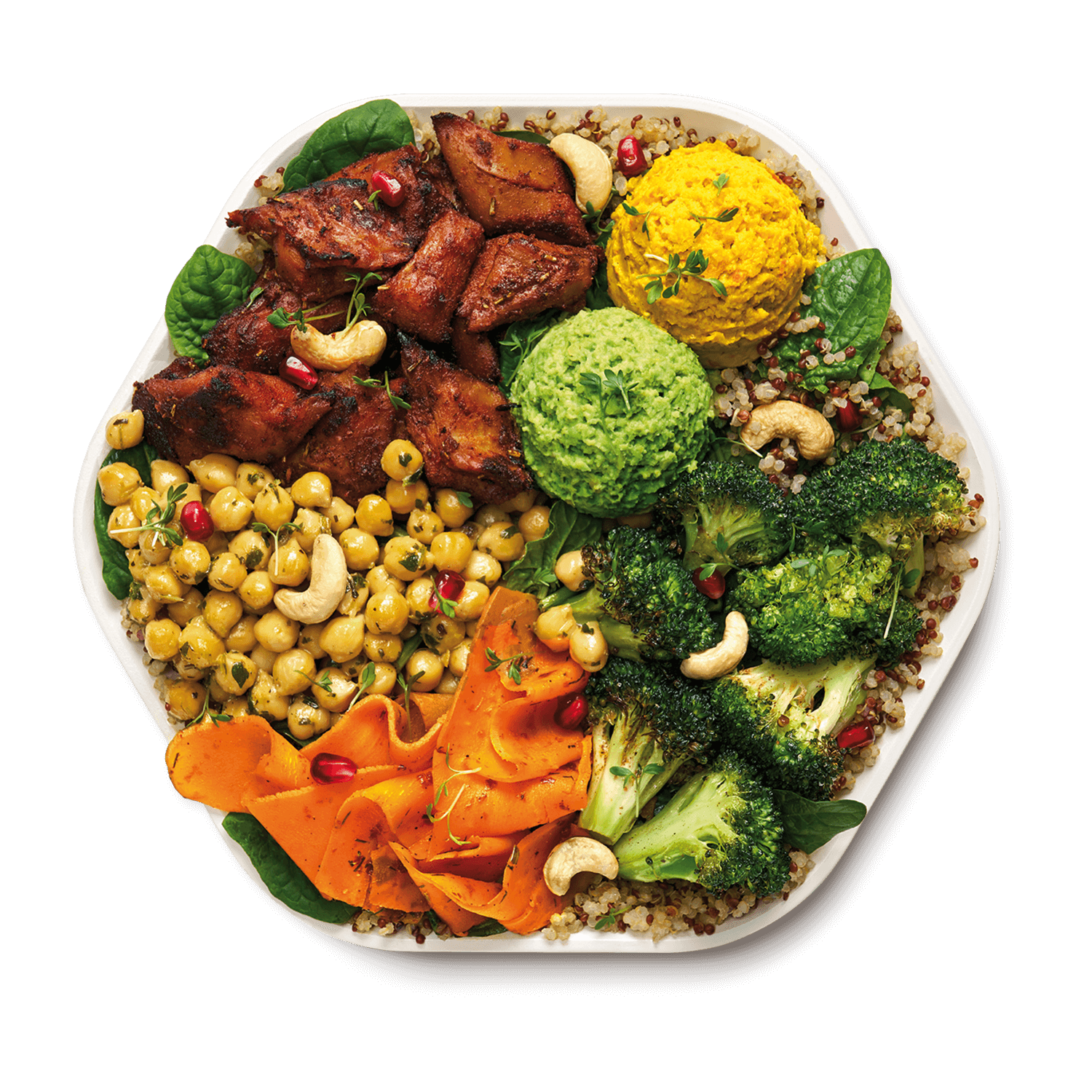 Vegan Fit Planted ★ 🍚 Stadtsalat Hamburg